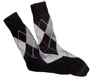 Men's Argyle Socks | Knitting Patterns